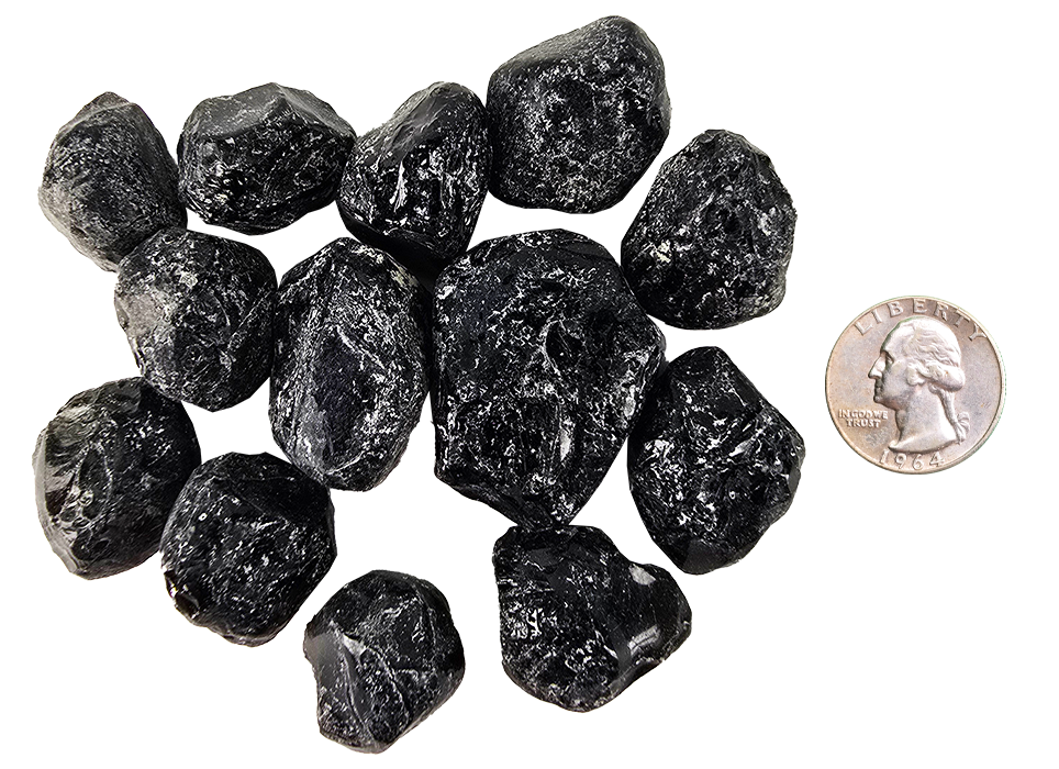 Apache Tears Tumbled - Medium - Southwest Crystals