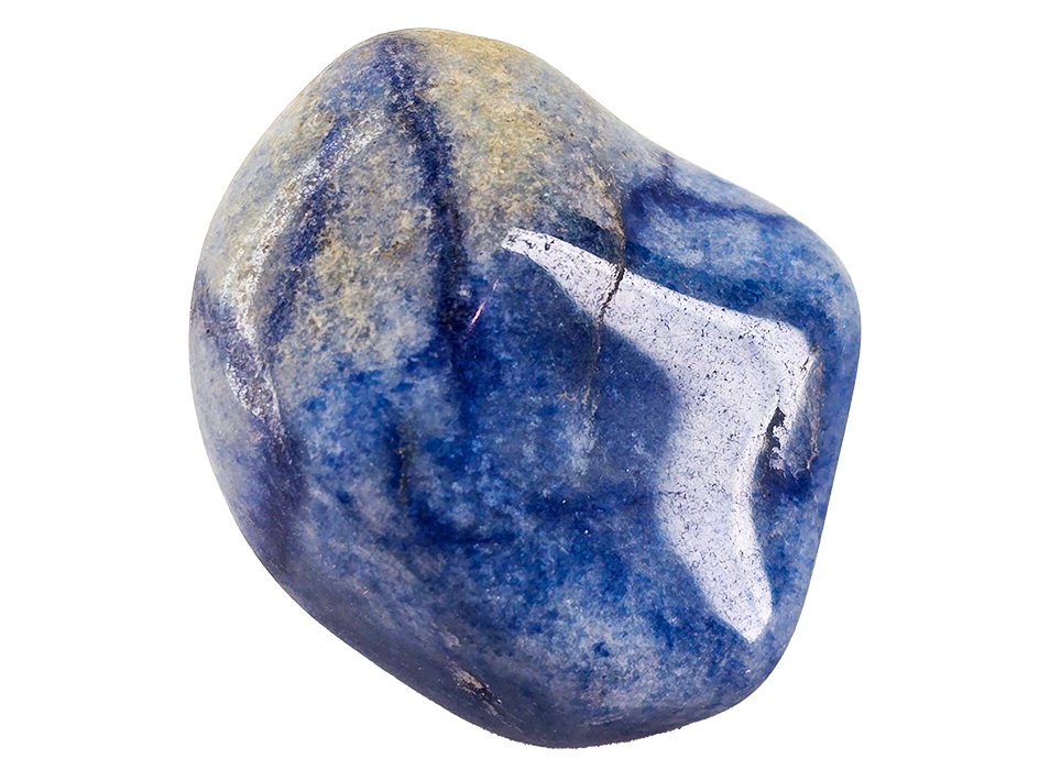 Blue Quartz Tumbled - A Grade - Large - Southwest Crystals