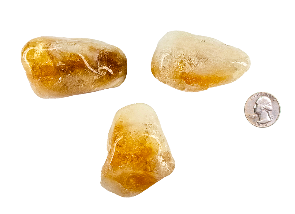 Citrine Tumbled Extra Extra Large - Southwest Crystals