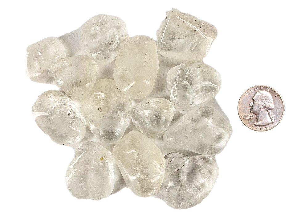 Quartz Tumbled - A Grade – Medium - Southwest Crystals